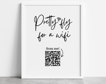 Wifi Qr Code Frame | Etsy UK