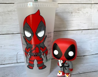 Deadpool Tumbler - Etsy