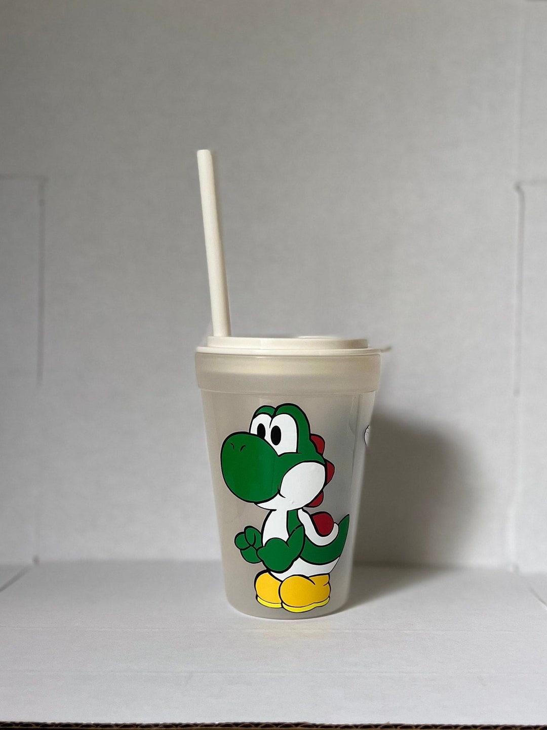 Kids or Adult Reusable Yoshi Cup Tumbler - Etsy