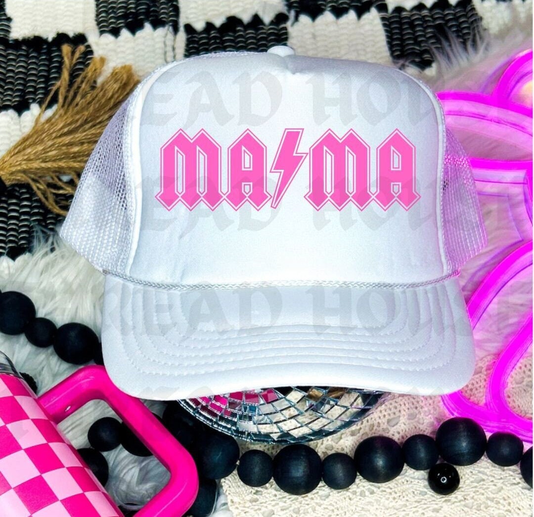 Mama Trucker Hat, Mom Trucker Hat, Vsco Trucker Hat, Aesthetic Trucker ...