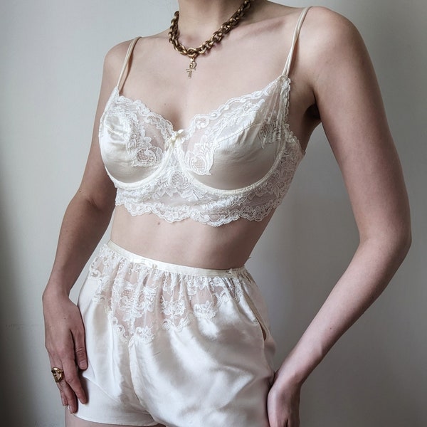 Silk Lingerie Set Etsy