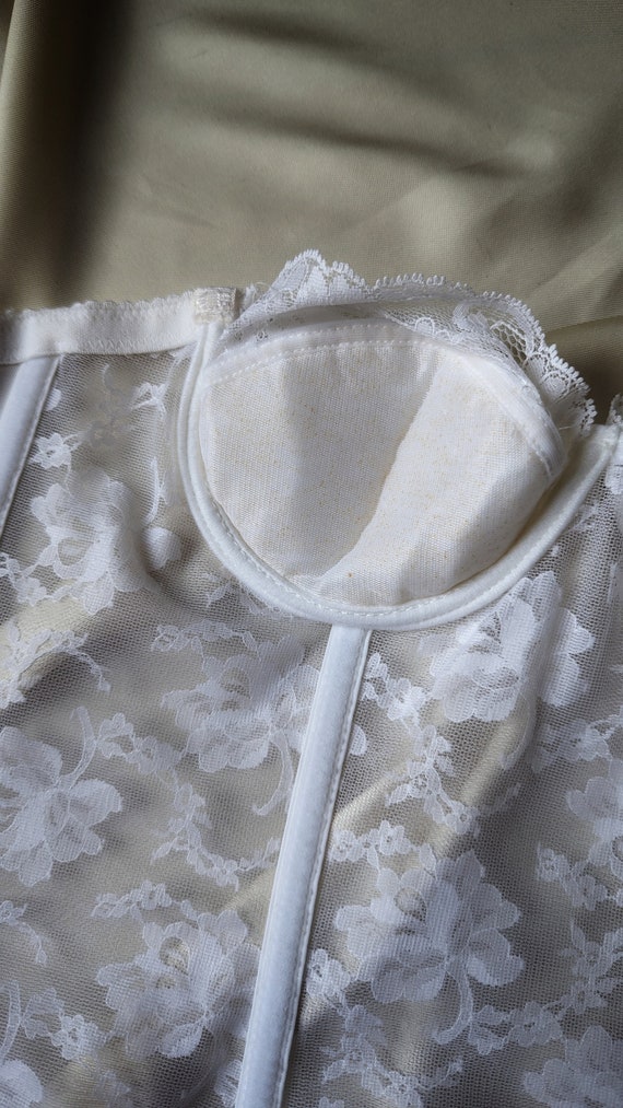 DEADSTOCK rare vintage bride bustier Antinéa Paris pu… - Gem