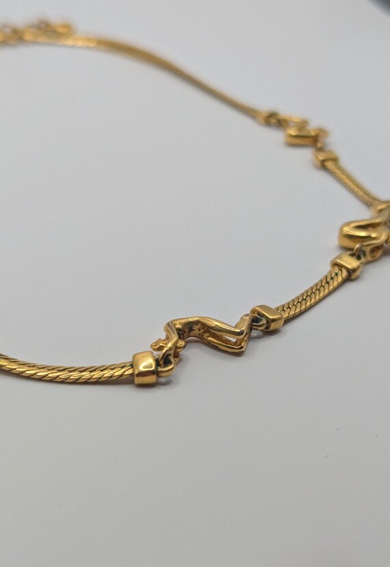 SUPER RARE Charles Jourdan gold plated dancers woman … - Gem