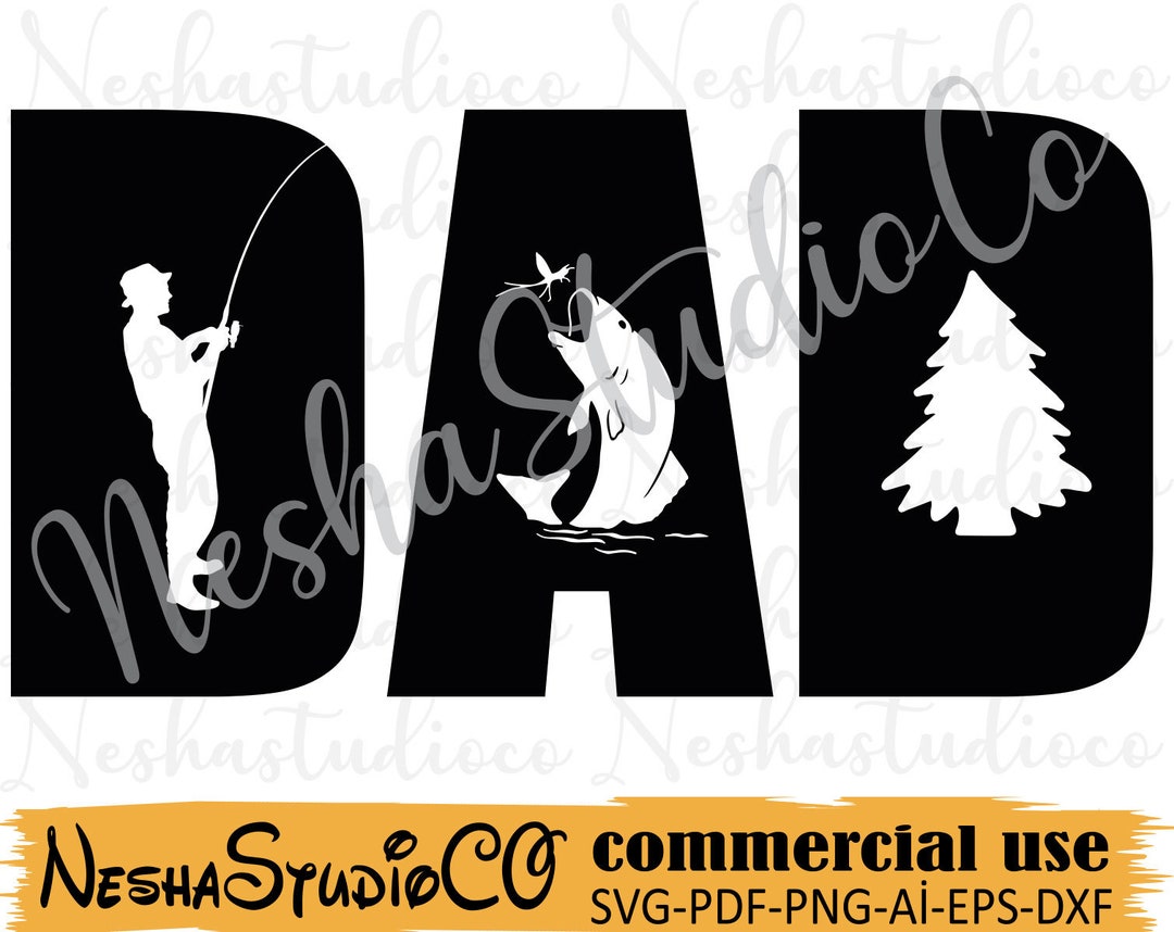 Dad Svg,dad Hunting Svg,father's Day Svg,dad Life Svg,papa Svg,dad ...