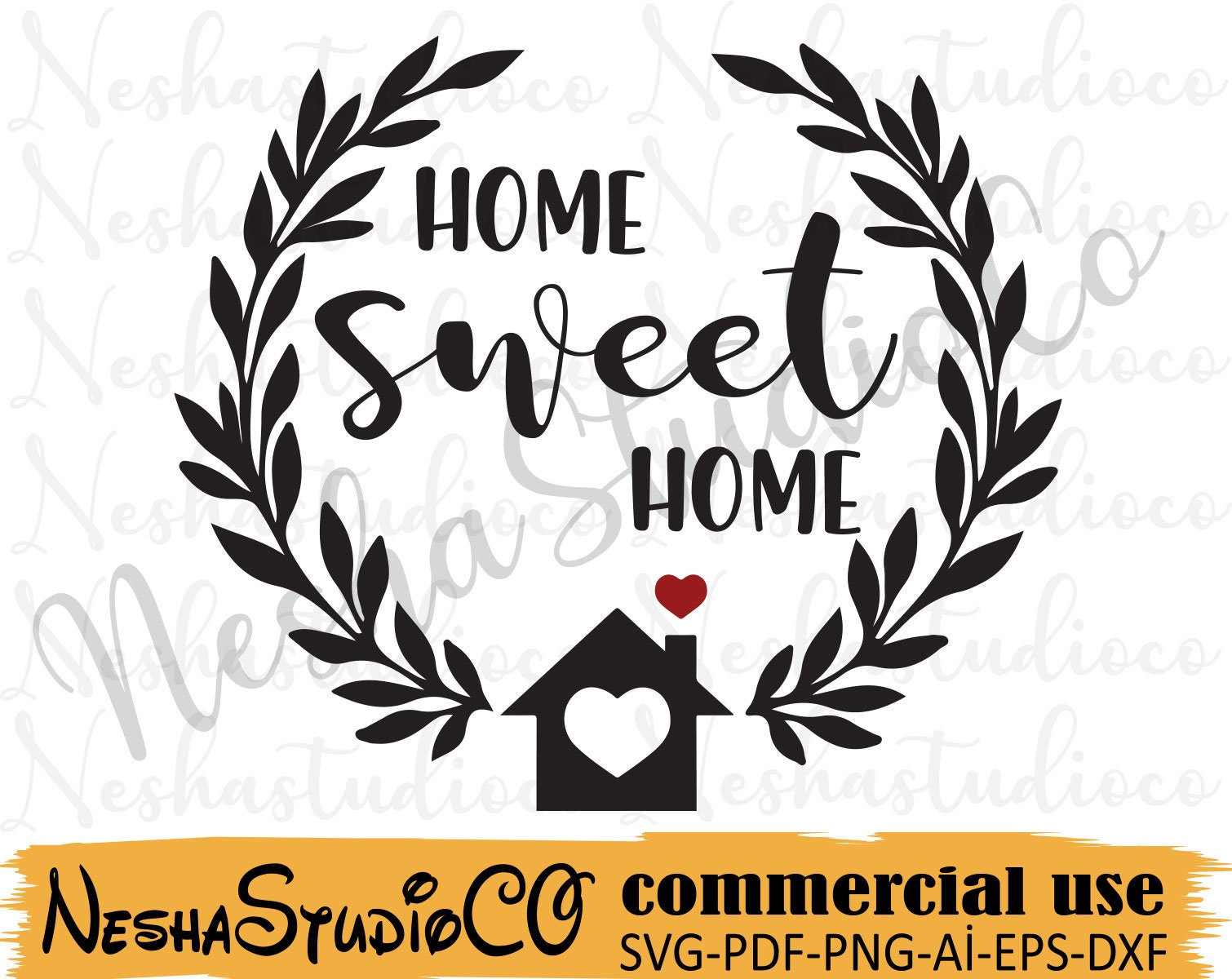 Home Sweet Home SVG Filehome Svg sweet Home Svgfamily Svg - Etsy