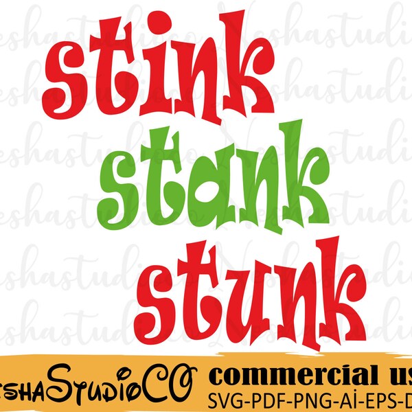 Stink Stank Stunk Svg - Etsy