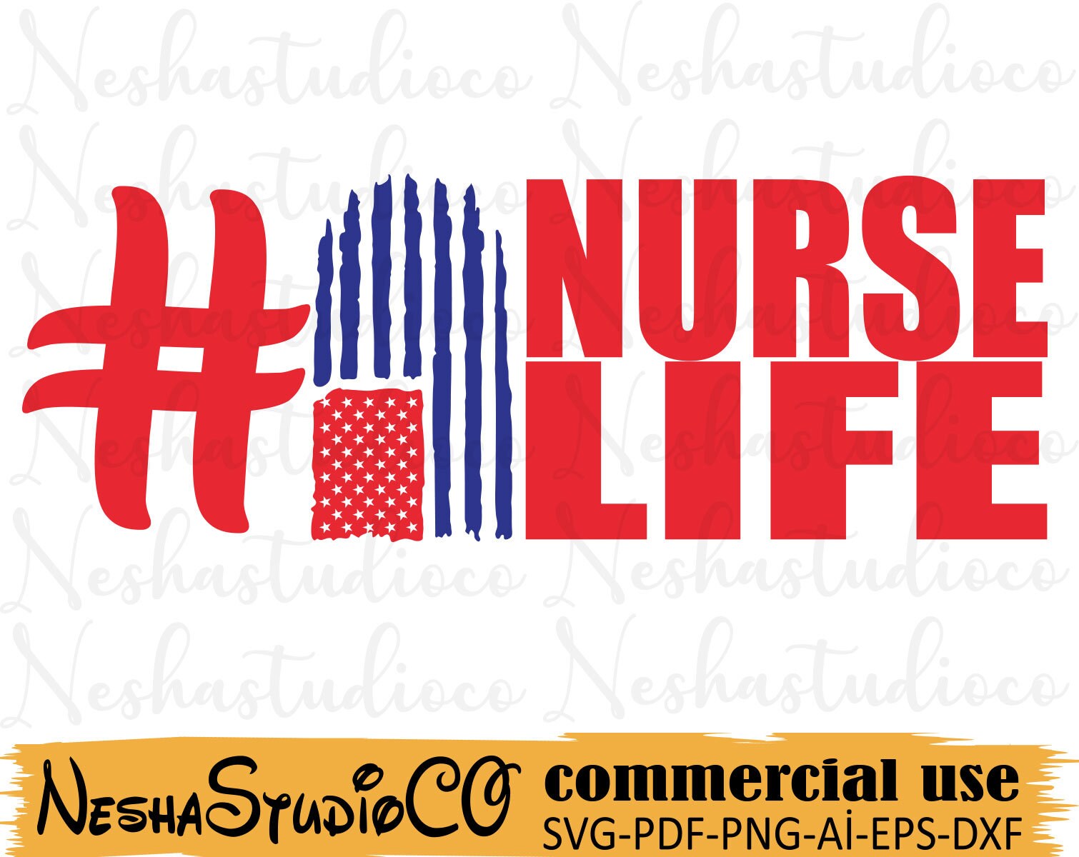 Nurse svgNurse RNNurse life svgAmerican svgFlag | Etsy