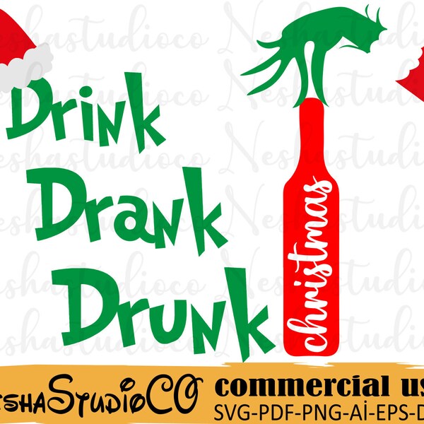 Drink Drank Drunk - Etsy
