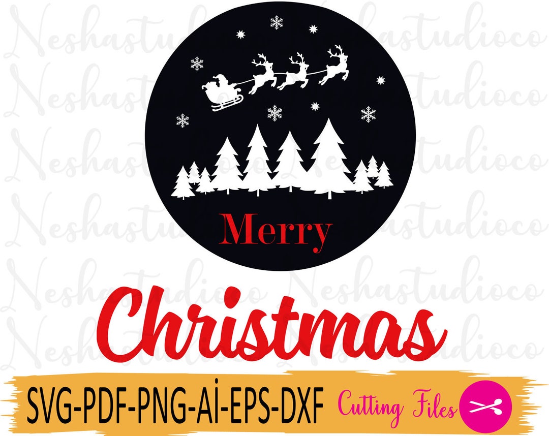 Santa Svg,merry Christmas Svg,flying Santa Svg,santa Clip Art, Cricut ...