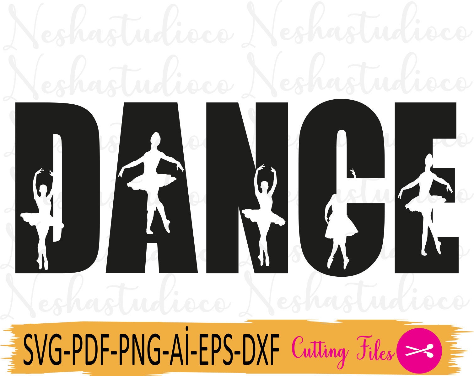 The Word Dance Clip Art