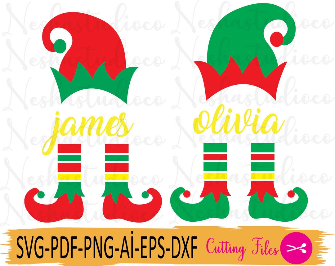 Elf Svg,elf & Elf Svg, Christmas SVG, Kids Svg, Kids Christmas Shirts ...