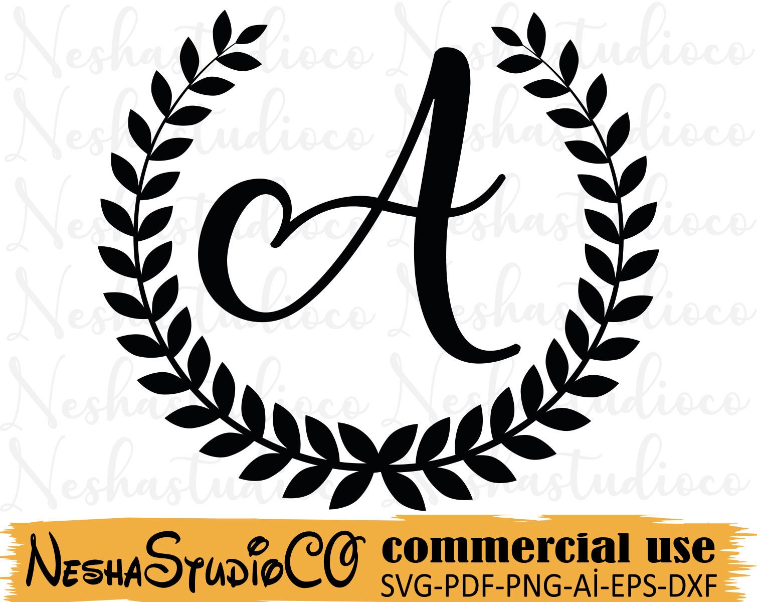 Monogram Alphabet Svg,split Monogram SVG,26 Individual Svg Cutfiles ...