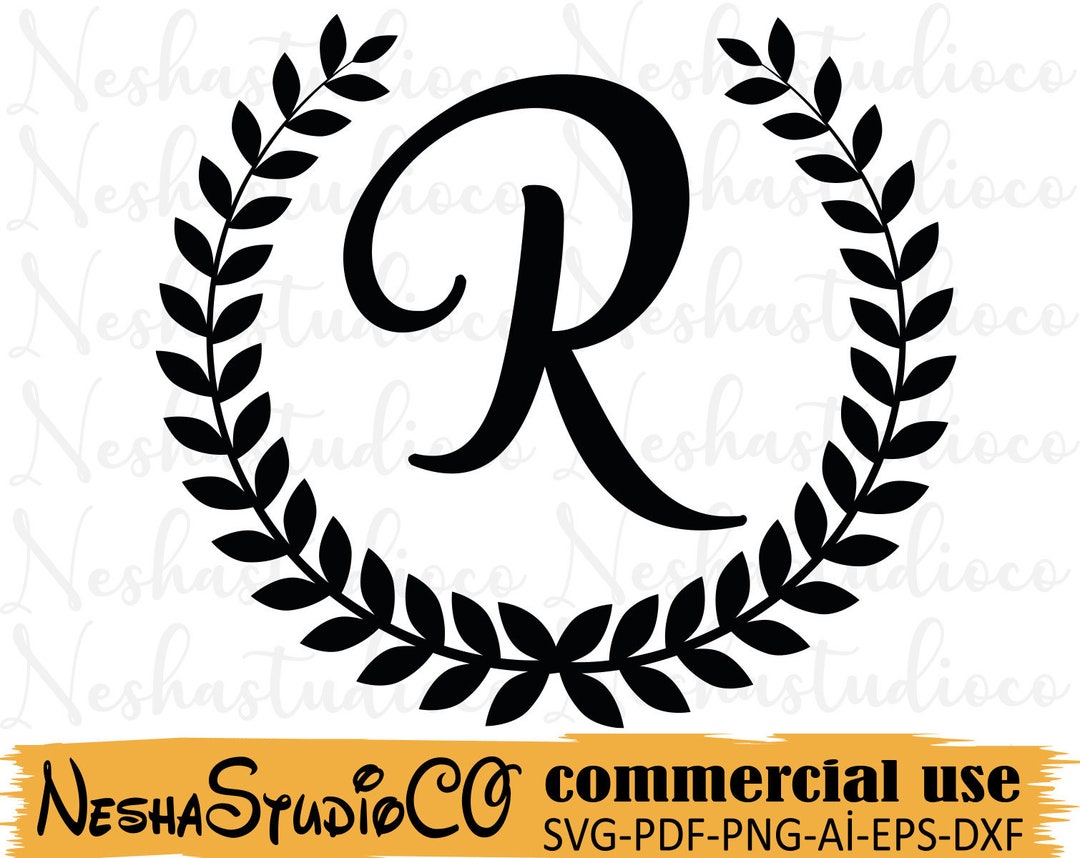 Monogram Alphabet Svg,split Monogram SVG,26 Individual Svg Cutfiles ...