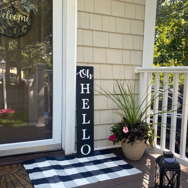 Oh Hello Sign - Etsy