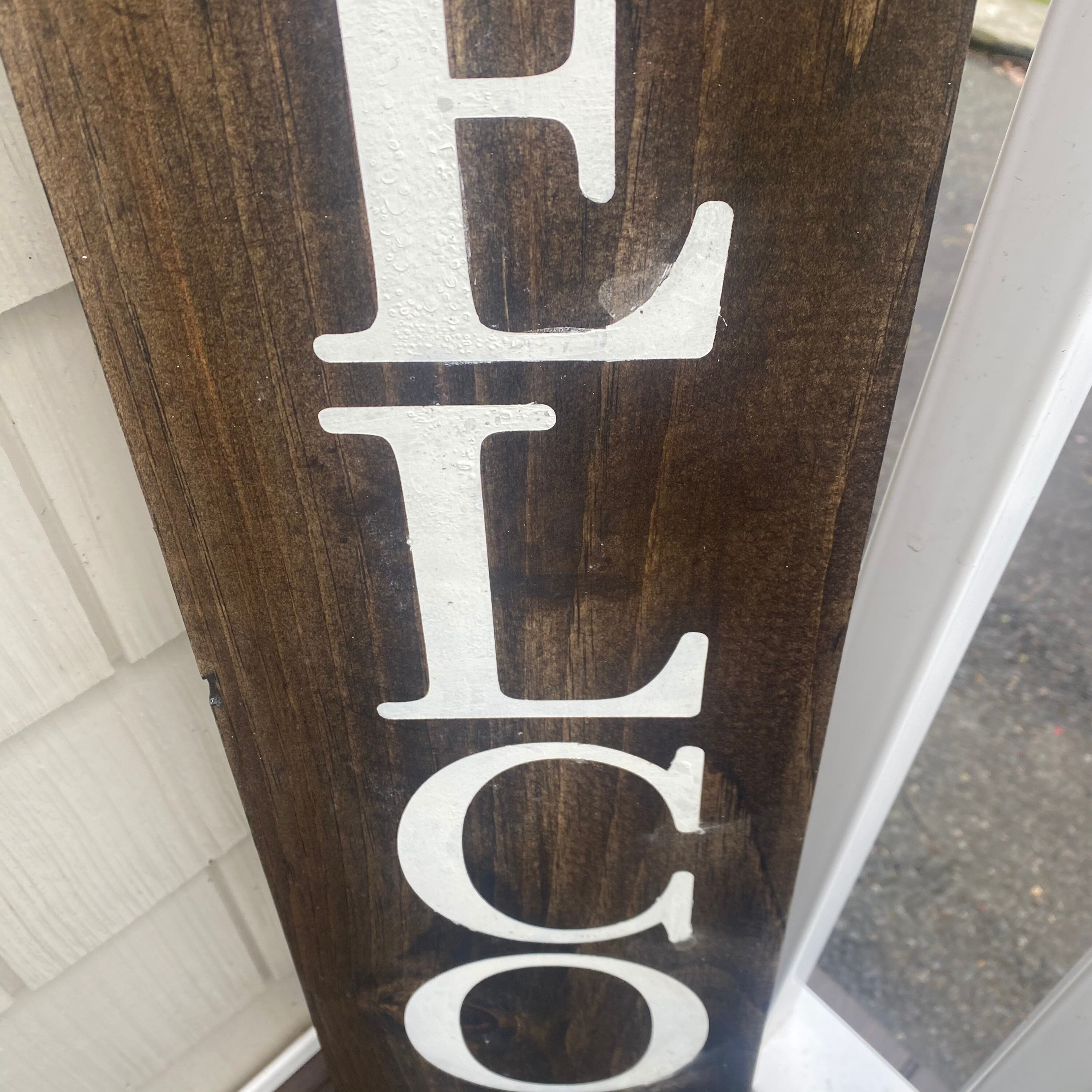 Last Name Welcome Sign, Last Name Porch Leaner, Last Name Sign, Family ...