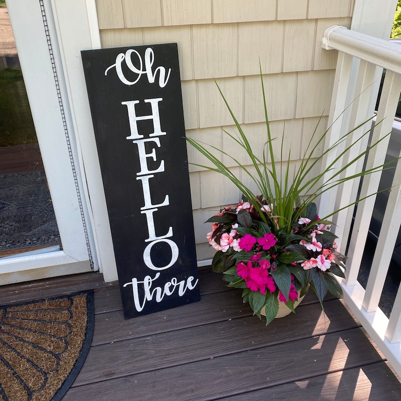 Oh Hello There Porch Sign, Oh Hello There Sign, Oh Hello There Porch ...