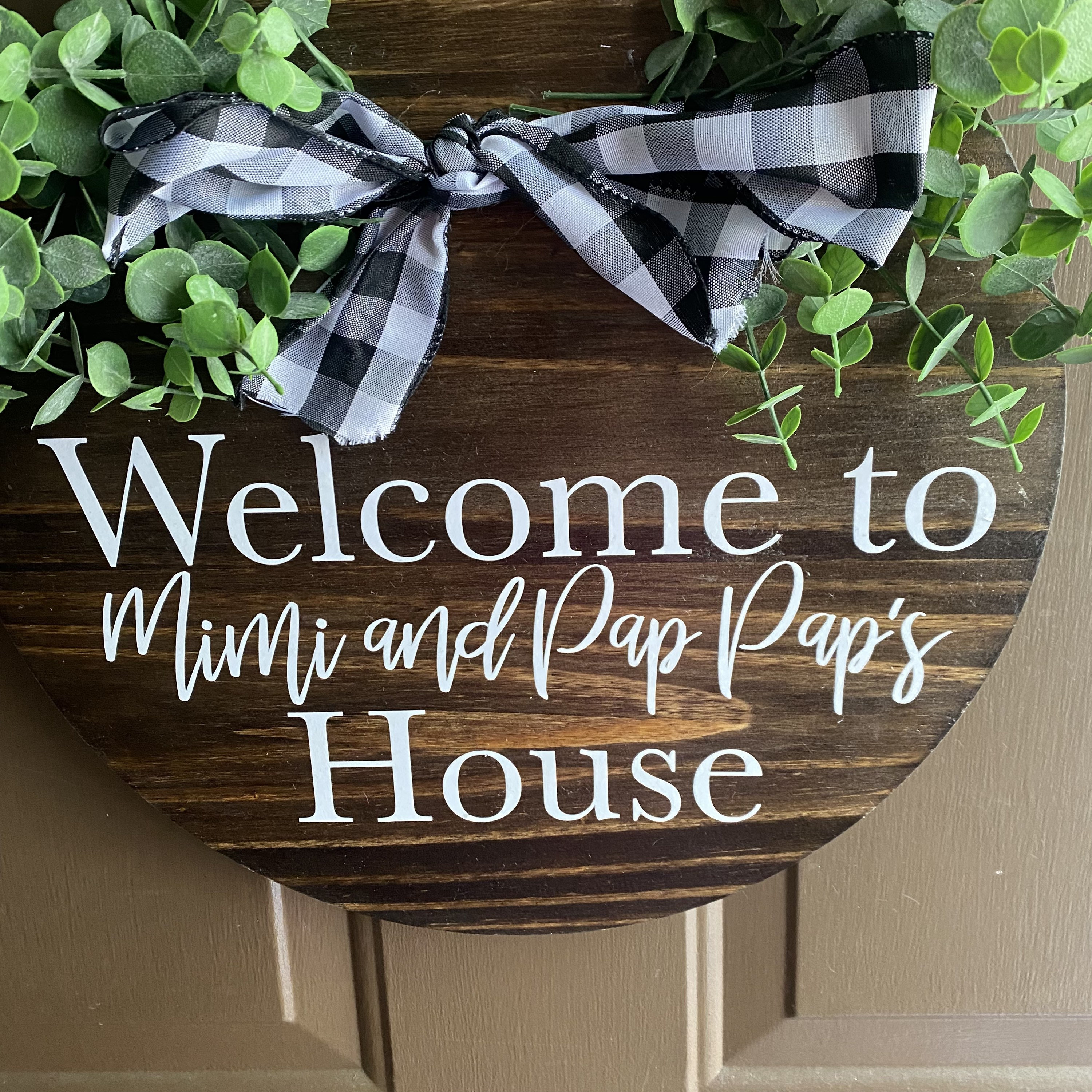 Welcome to Mimi and Pap Paps House House Pap Pap Gift Mimi | Etsy