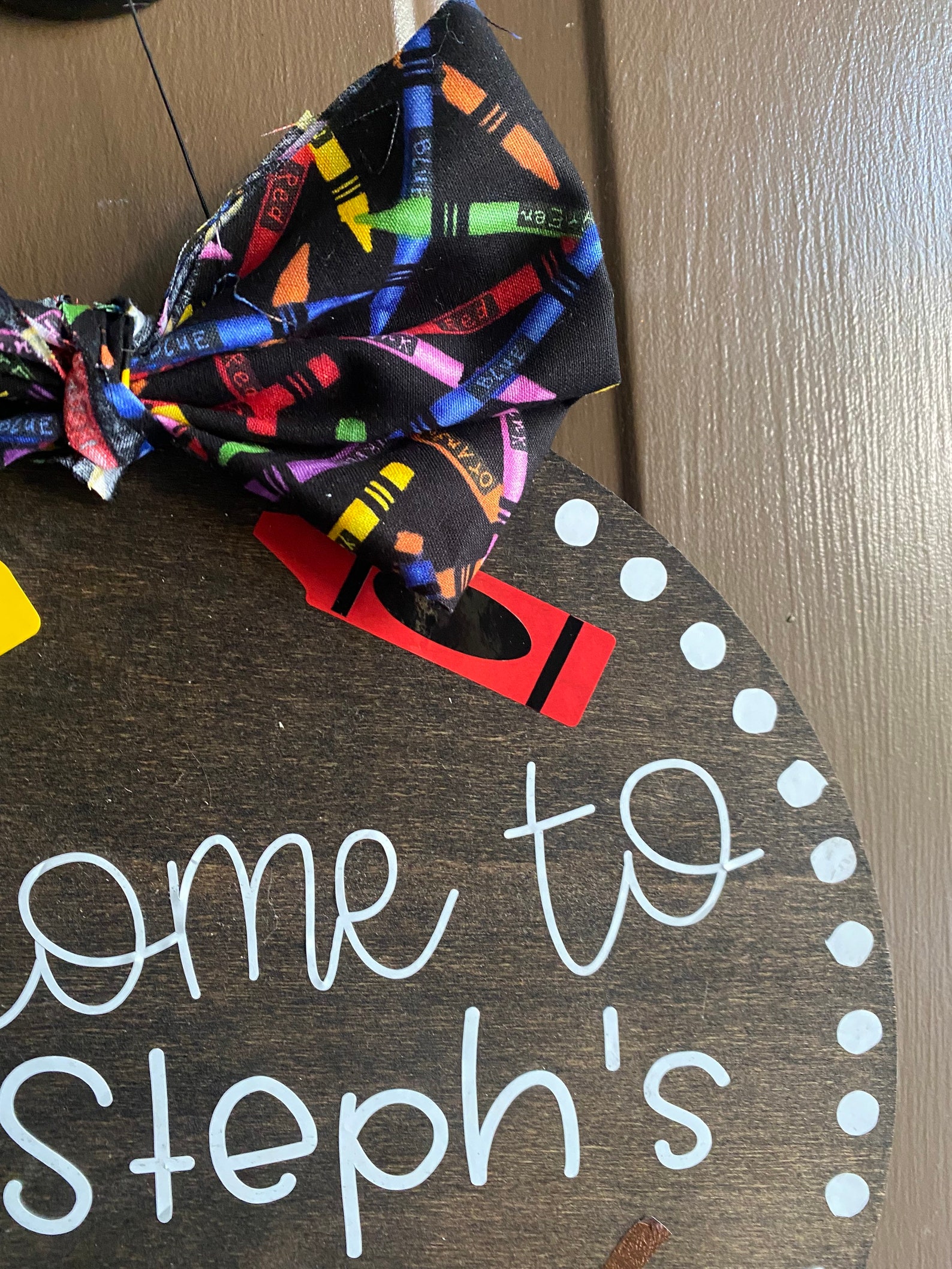 Welcome to My Classroom Sign, Classroom Door Hanger, Classroom Round ...