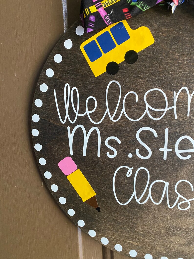 Welcome to My Classroom Sign Classroom Door Hanger Classroom - Etsy