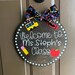Welcome to My Classroom Sign Classroom Door Hanger Classroom - Etsy