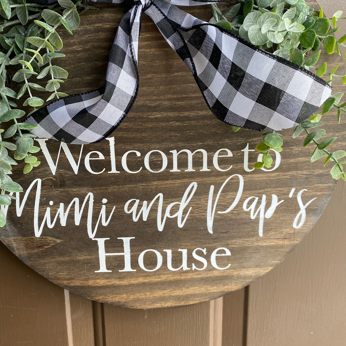 Welcome to Mimi and Pop Pops House Sign Welcome to Mimi and | Etsy