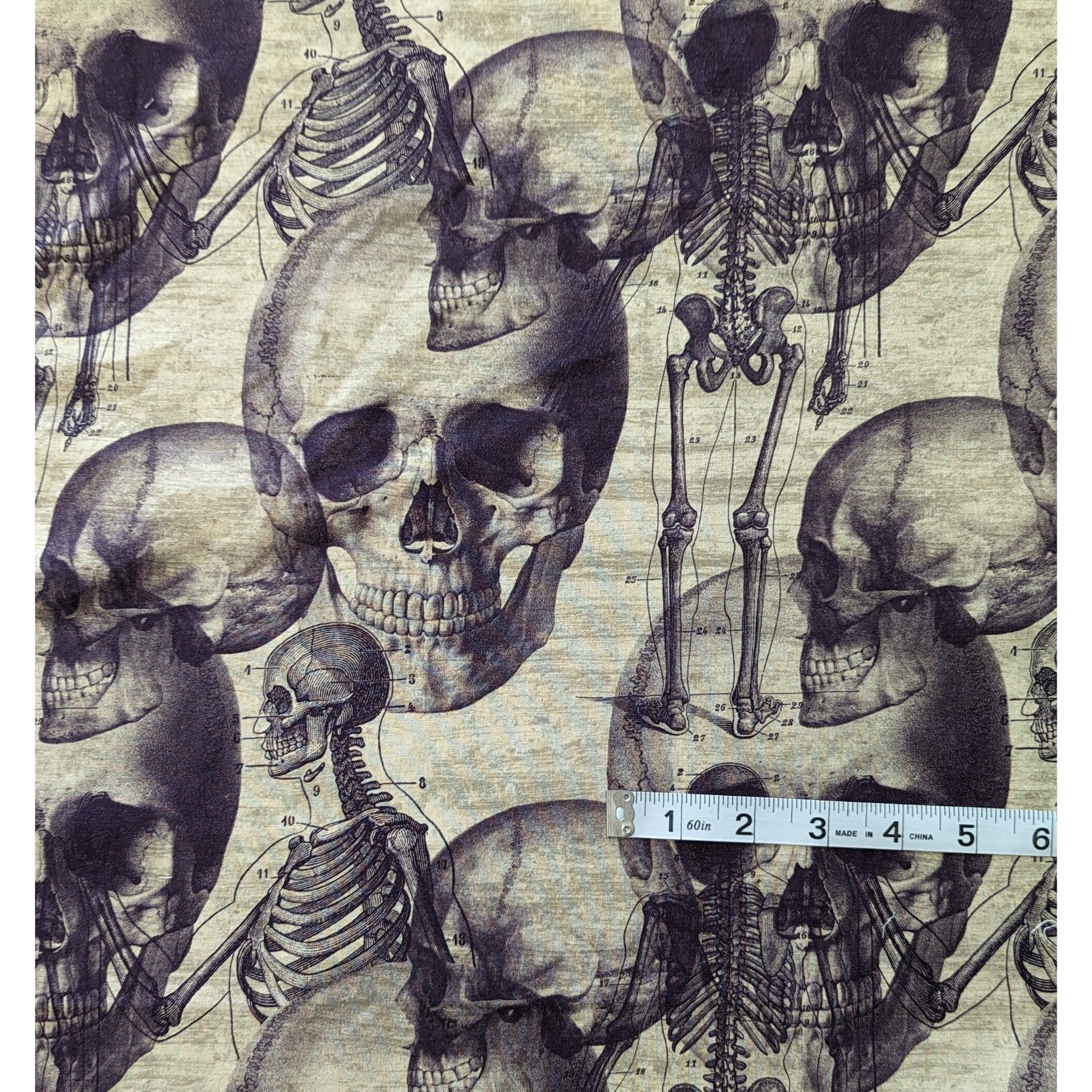 Anatomy Skeleton Adjustable Ponytail Scrub Cap, Orthopedic Bones Ortho ...