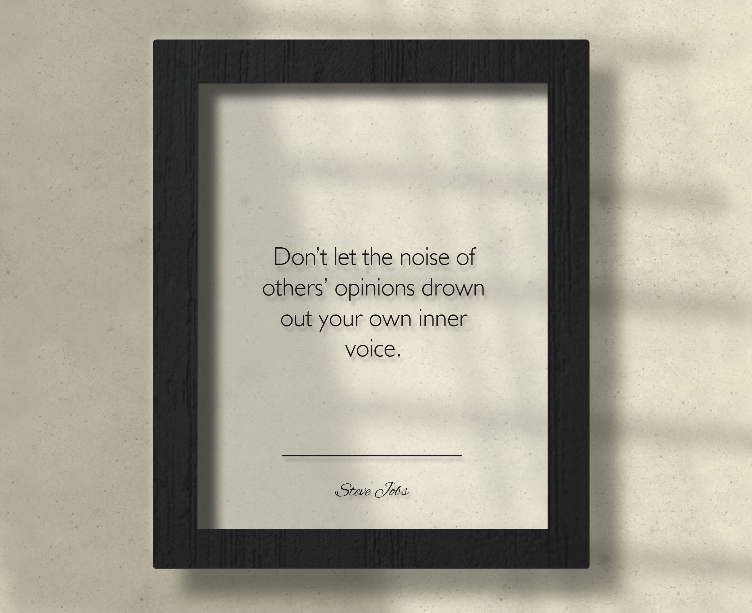 Acrylic Steve Jobs Quote, Steve Jobs Poster, Motivation Quotes, Steve ...