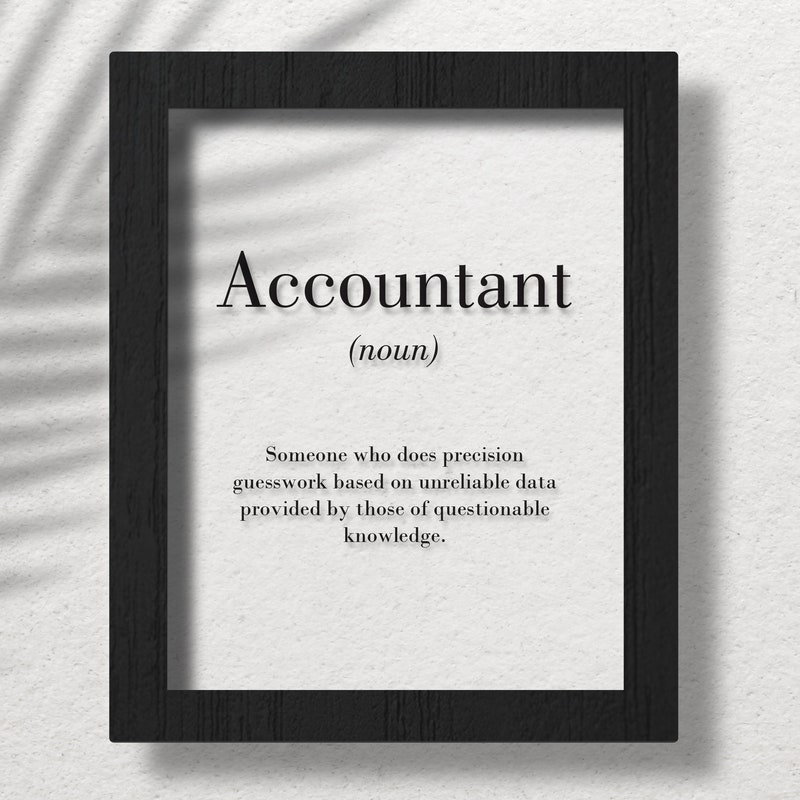 Accountant Art - Etsy