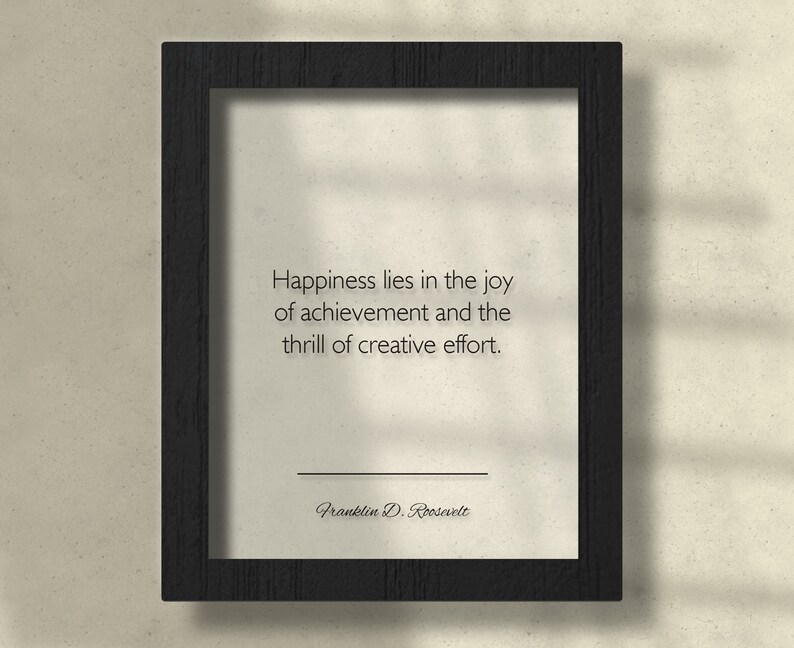 Acrylic Franklin Delano Roosevelt Poster, Franklin Roosevelt Quote ...