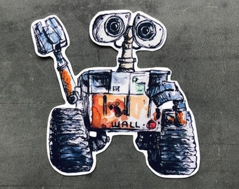 Wall-e Sticker / Cute Stickers / Disney Park Accessories / Phone ...