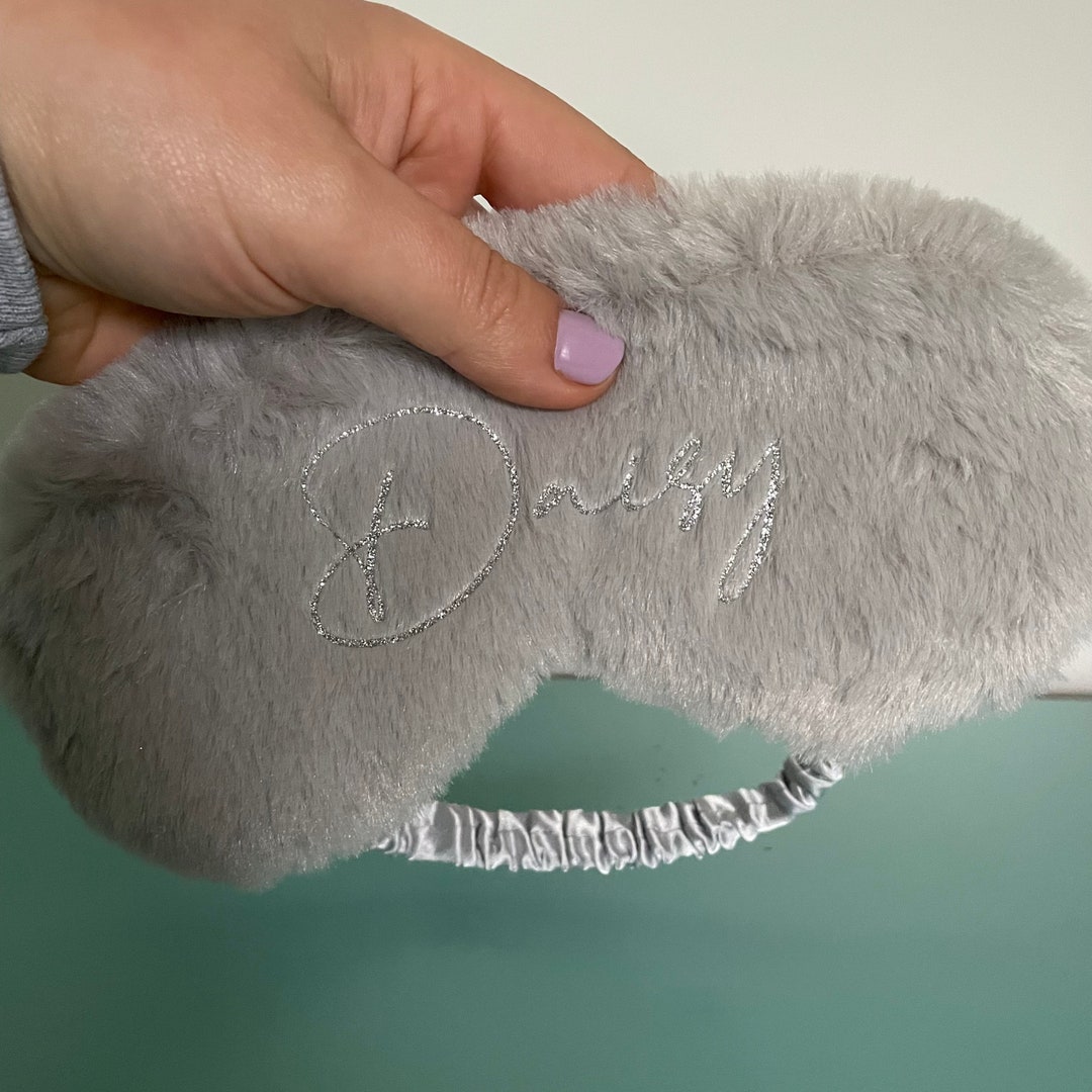 Fur Sleep Mask, Personalised Eye Mask, Gifts for Her, Teen Gifts ...