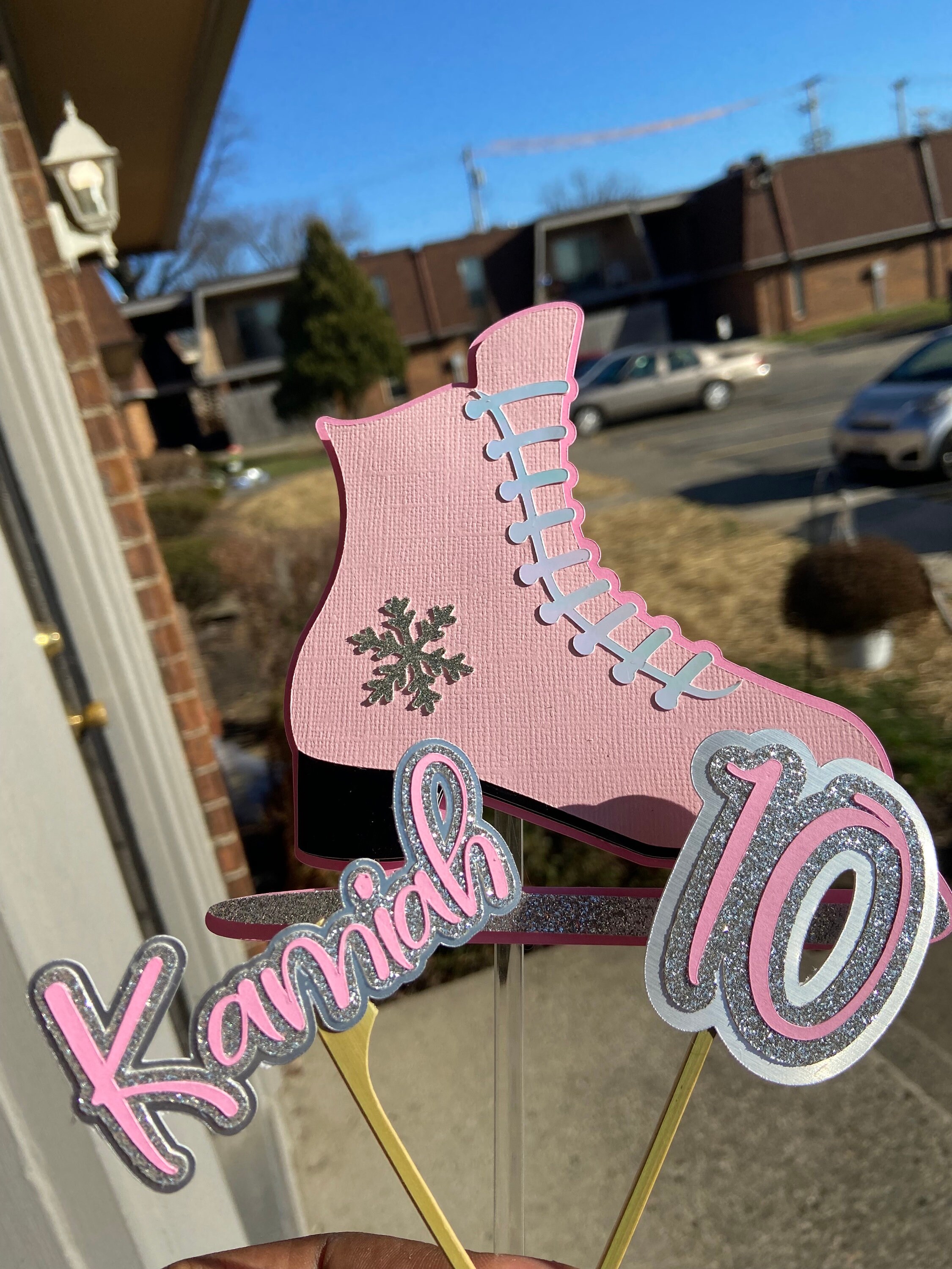 Ice Skate Cake Topper Birthday Competition - Etsy