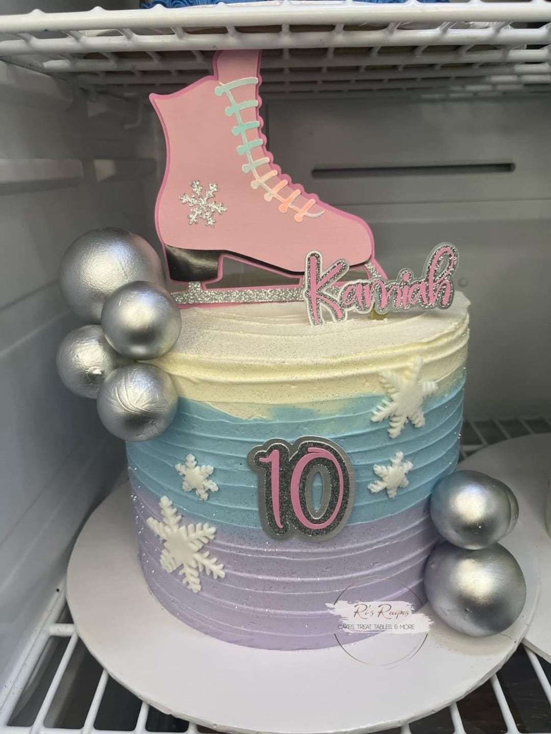 Ice Skate Cake Topper Birthday Competition - Etsy