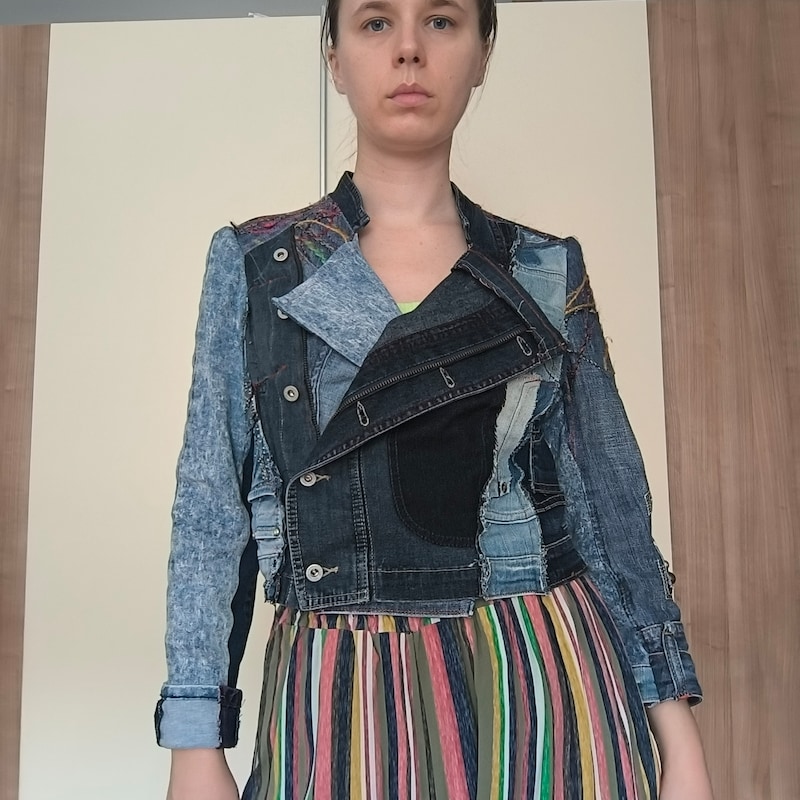 Upcycled Jacket - Etsy