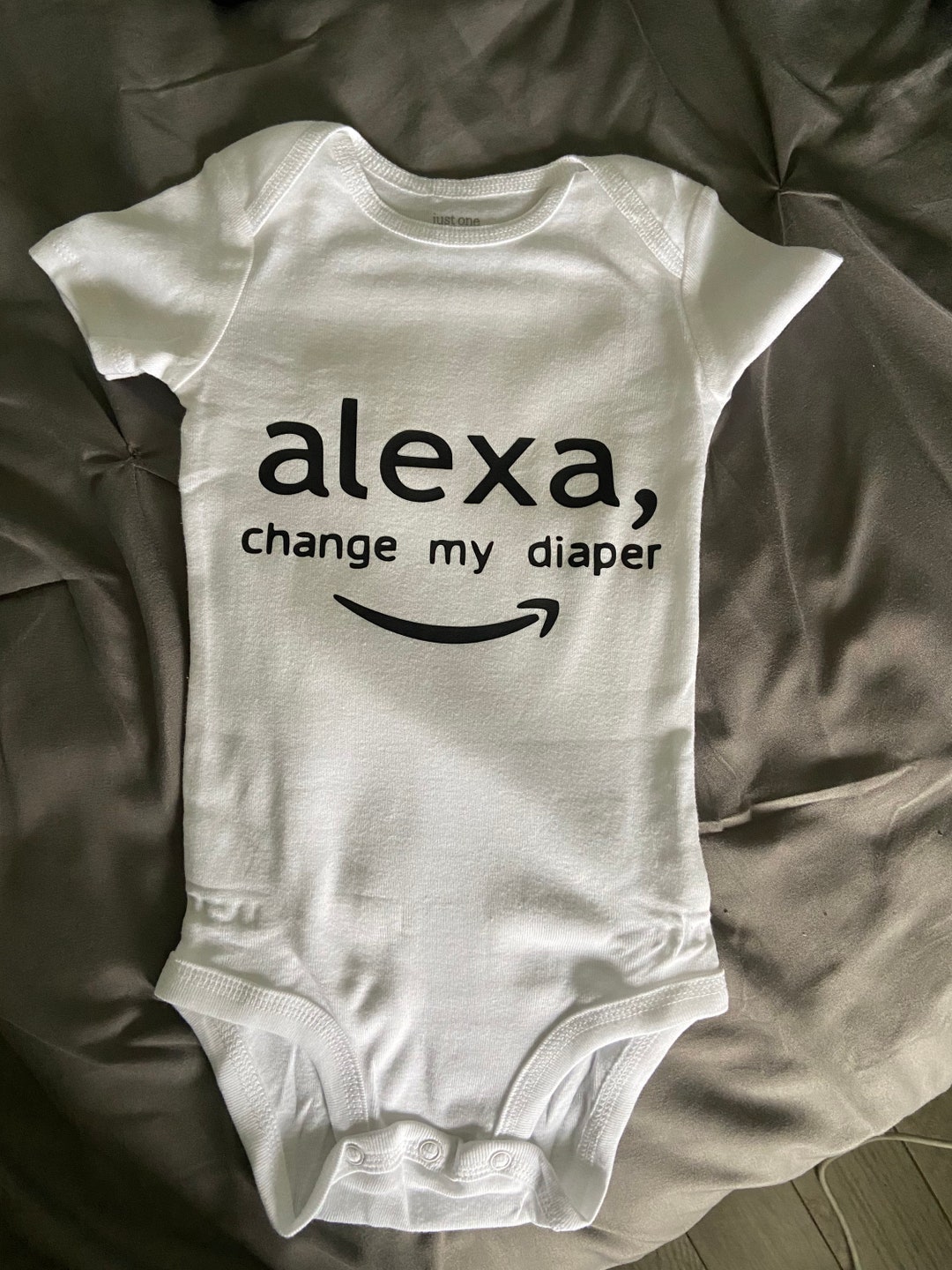 Alexa, Change My Diaper Onesie - Etsy