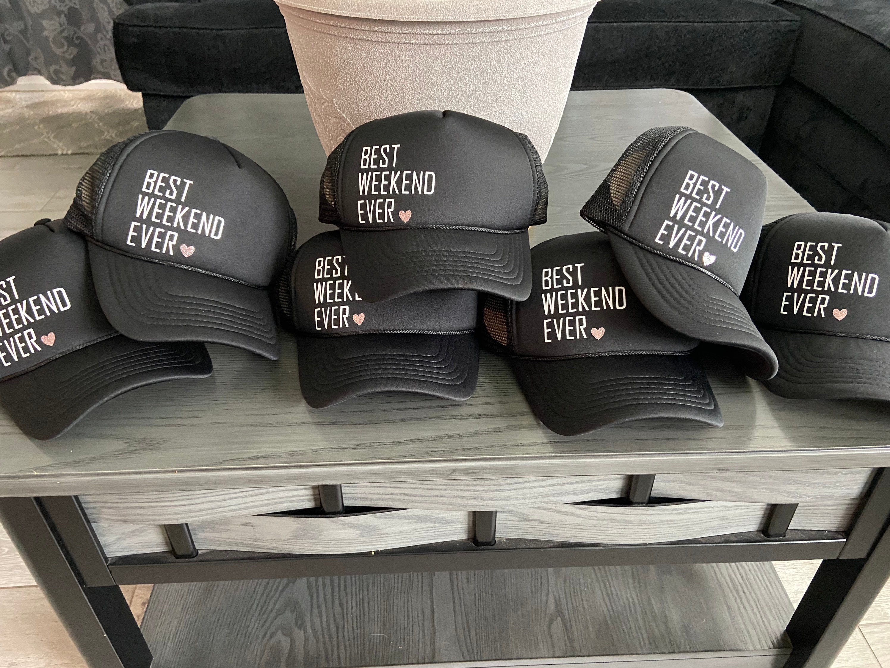 Best Weekend Ever Hat | Etsy
