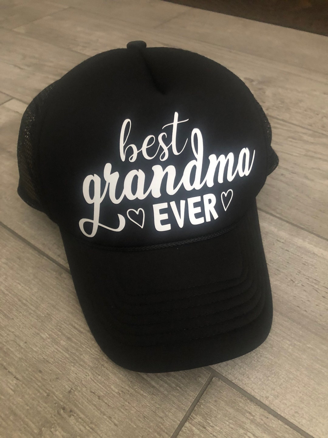 Best Grandma Ever Hat - Etsy