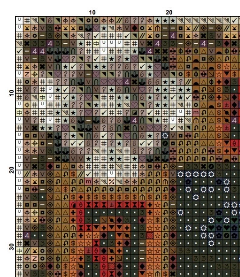 Cross Stitch Pattern , King Arthur With Camelot , Pdf, Instant Download ...