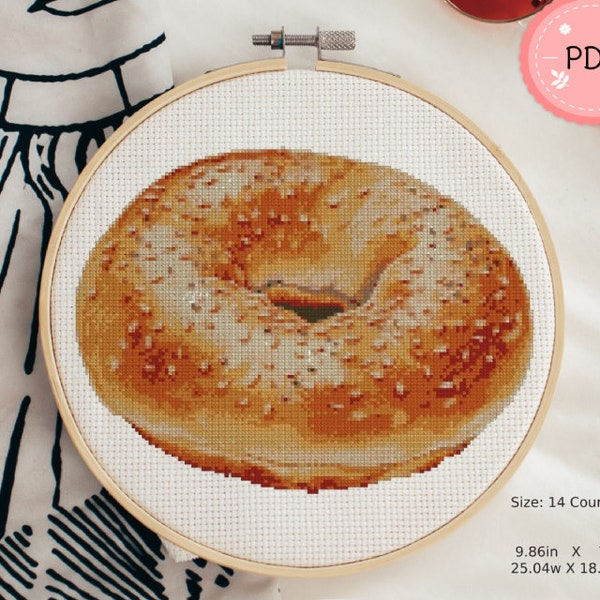 Bread Cross Stitch - Etsy