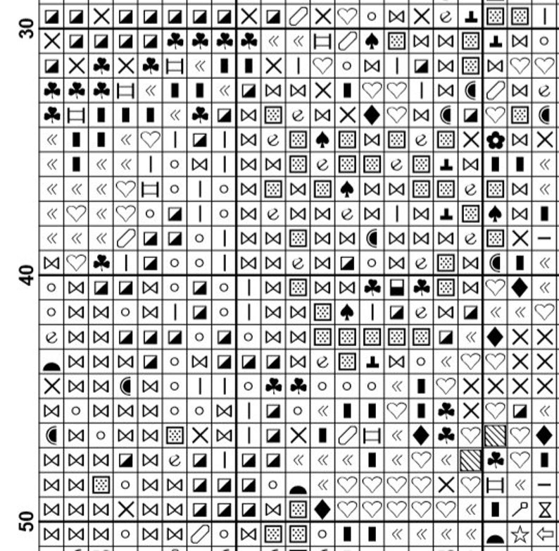 Cross Stitch Pattern , Four Seasons by Alphonse Mucha , Digital Pattern ...