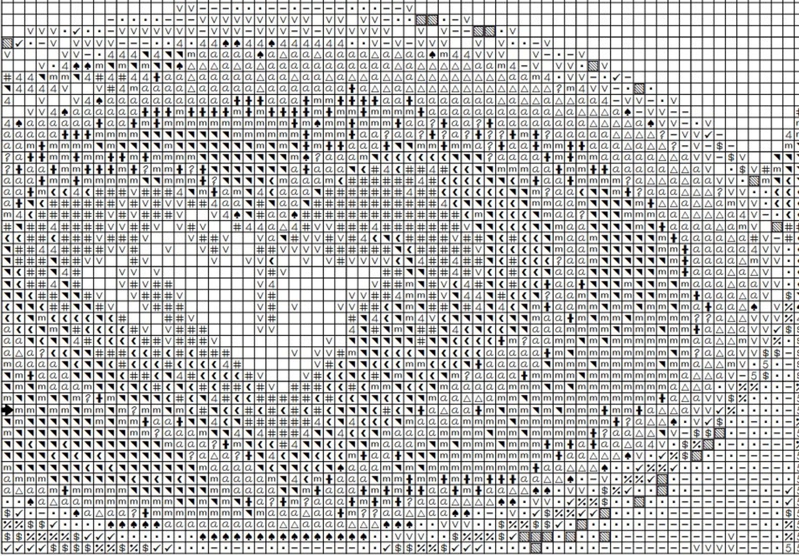 Coffee Cross Stitch Pattern , Instant Download ,latte X Stitch Chart ...