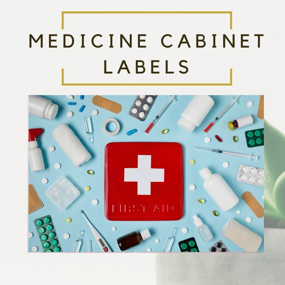 Medicine Cabinet Labels