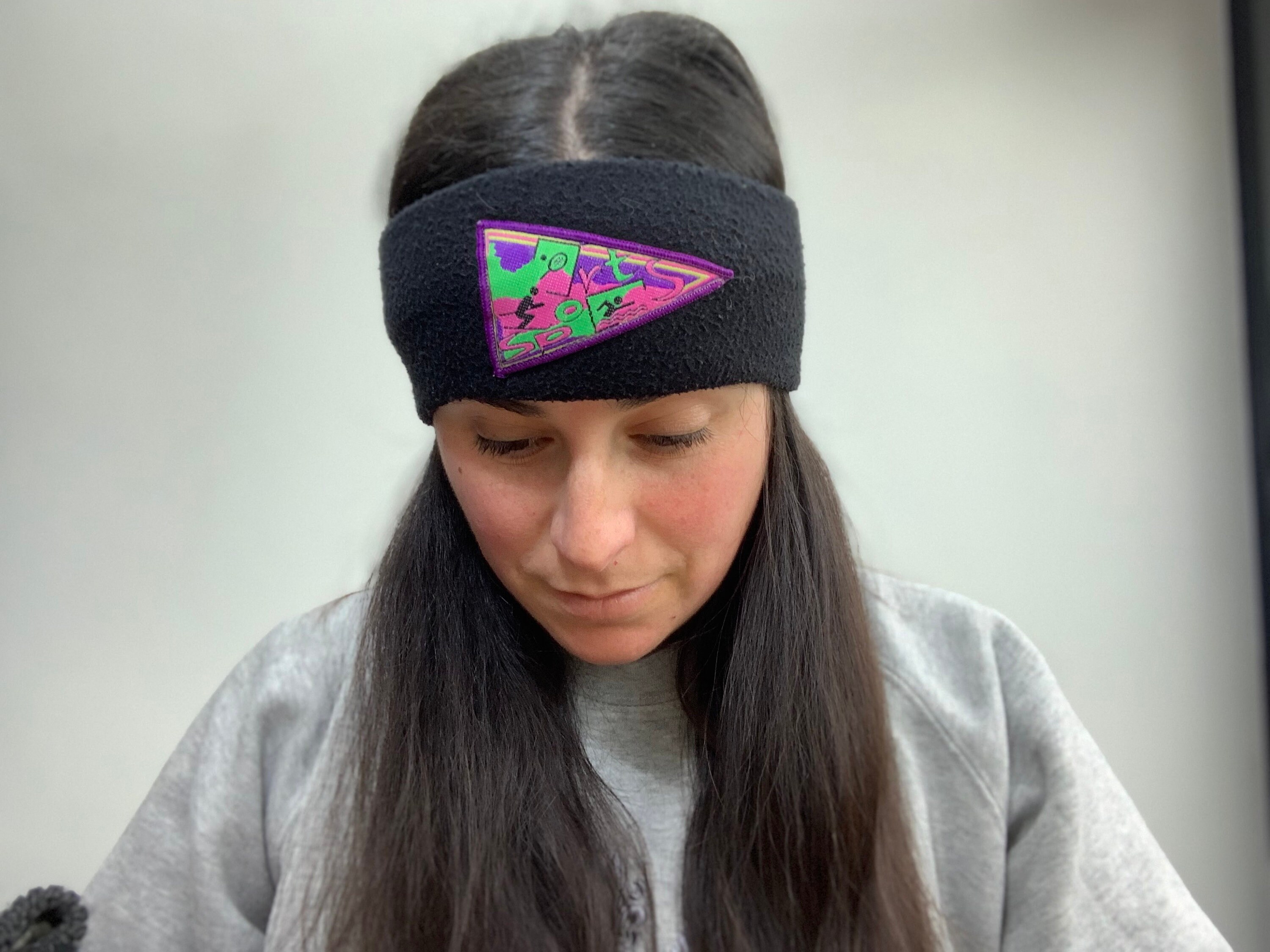 80s Vintage Ski Head Band S/M Wool Hair Accessories Winter. - Etsy