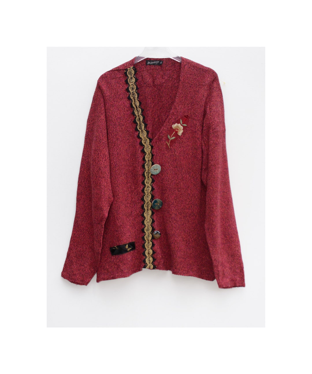 Lee Andersen Vintage M Burgundy Jumper Excellent Condition Womenswear ...