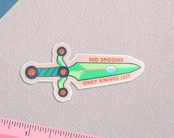 No Spoons Left Only Knives - Etsy