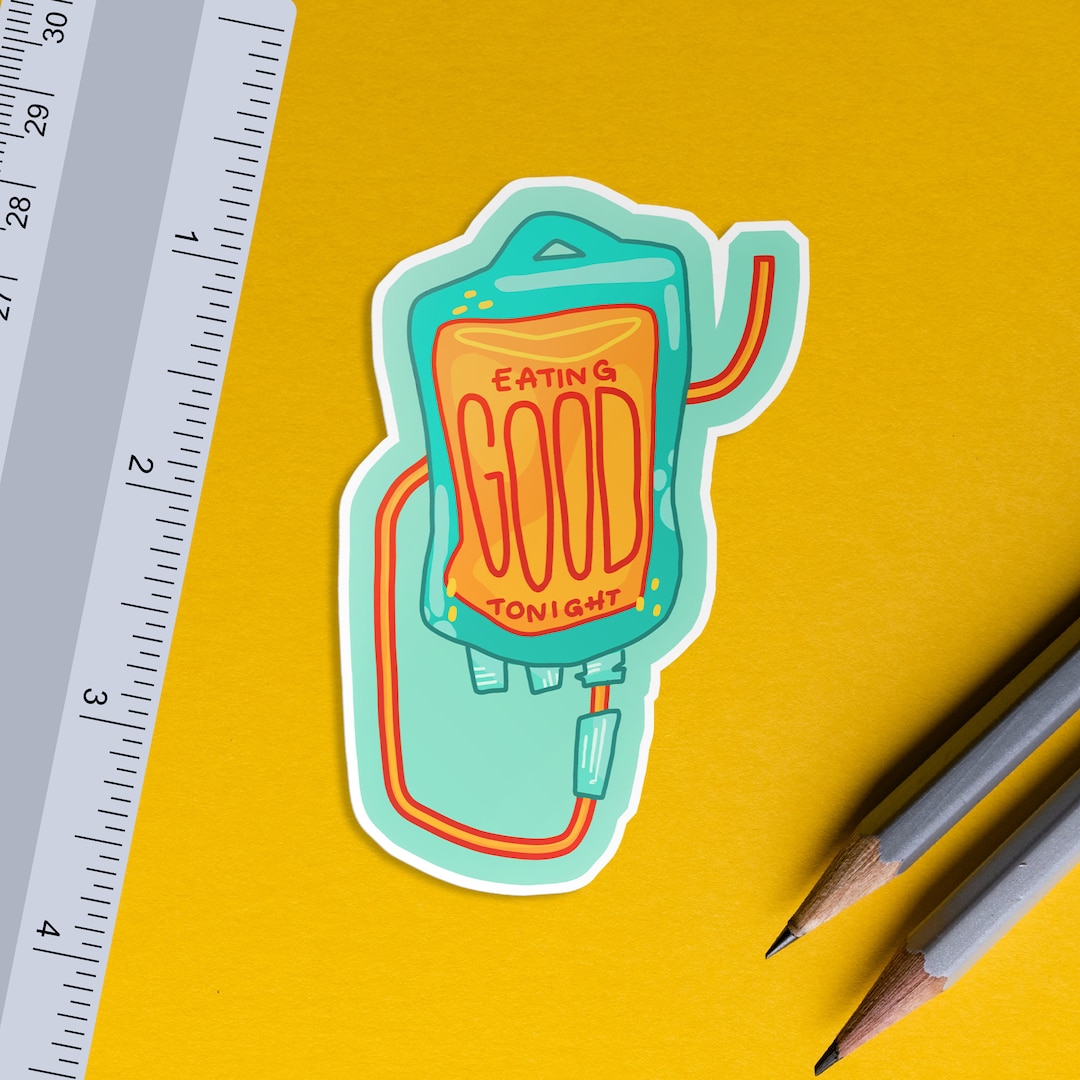 Eating Good Bold TPN Sticker - Etsy