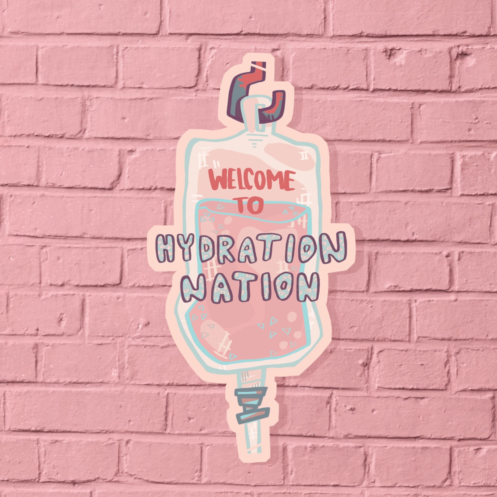 Hydration Nation Collection: Pastel Edition IV Therapy | Etsy