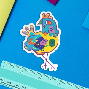 Gay Chicken / Subtle LGBTQ Pride Poultry Sticker - Etsy