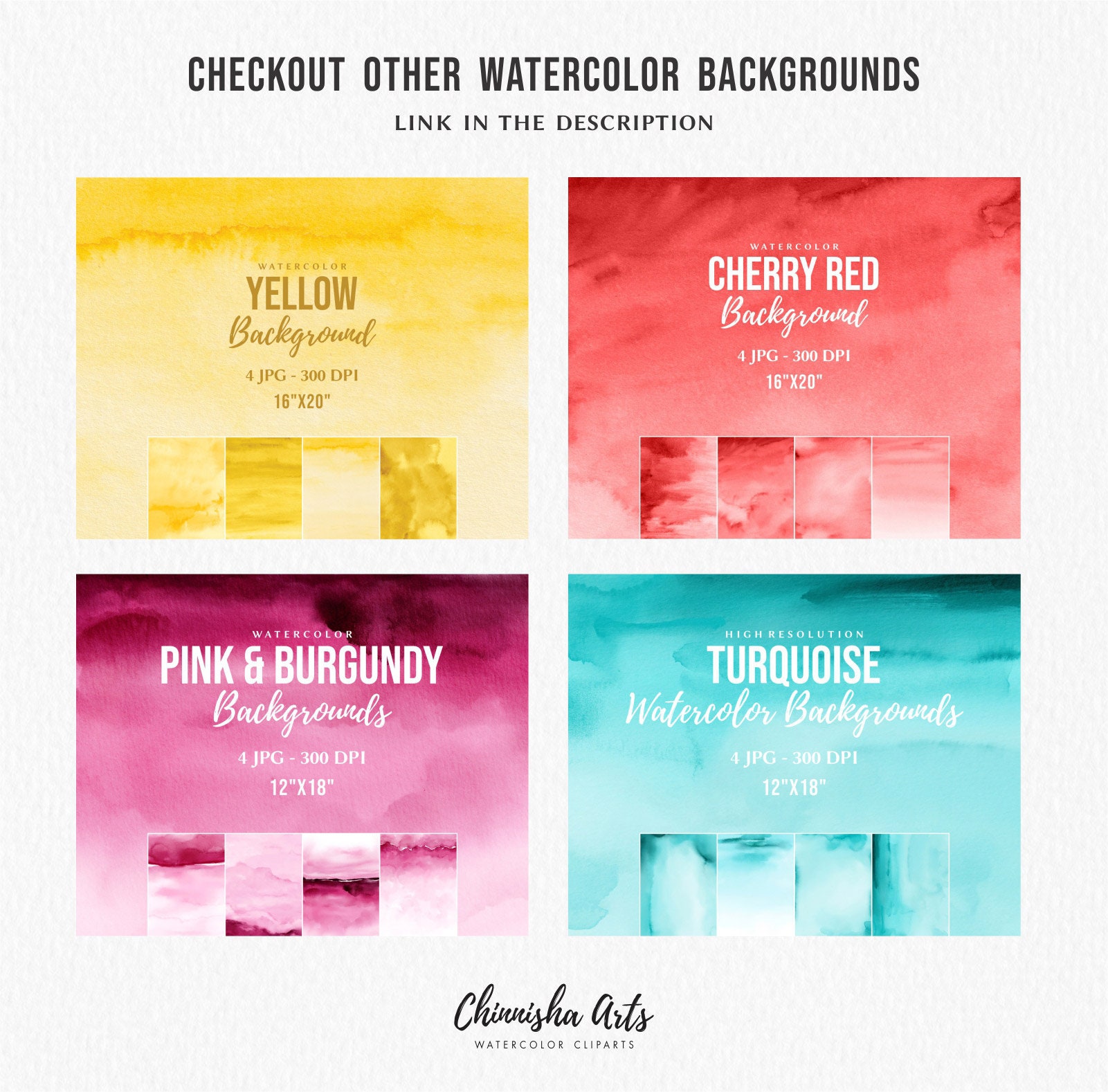 Chartreuse Green Watercolor Background Free Commercial Use - Etsy