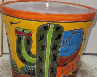 Mexican Pottery Planter | Etsy